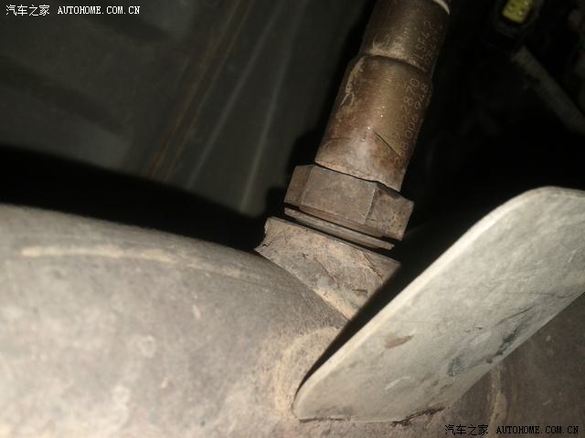 【图】发动机故障灯亮，自己动手更换后氧传感器。_维修保养用车论坛_汽车之家论坛